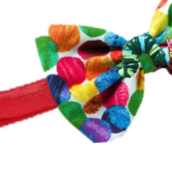 boutique | Accessories | The Very Hungry Caterpillar Red Baby Girl Bow ...